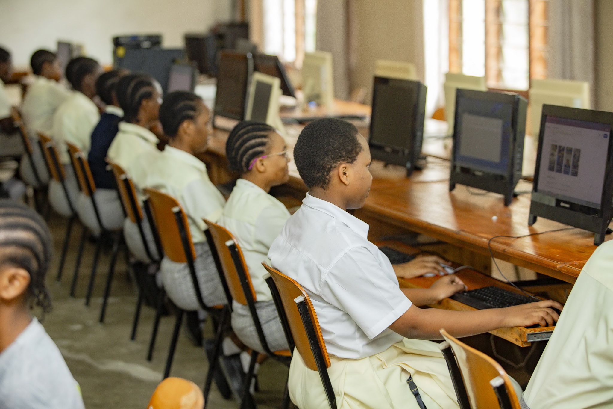 Computer Lab | Barbro Johansson Model Girls Secondary School