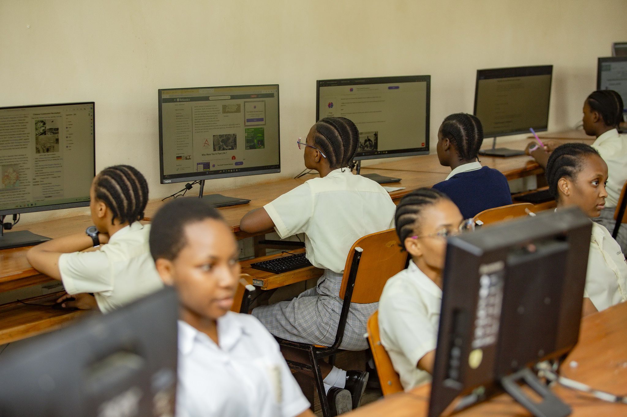Computer Lab | Barbro Johansson Model Girls Secondary School